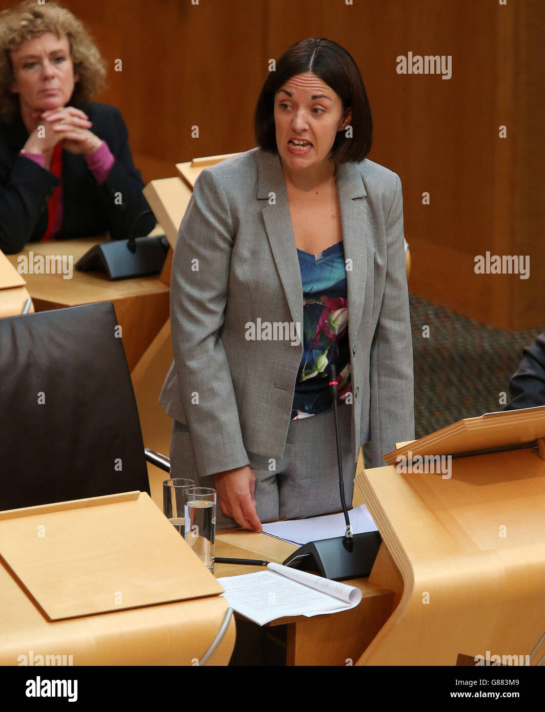 First Minister's Questions Stock Photo - Alamy