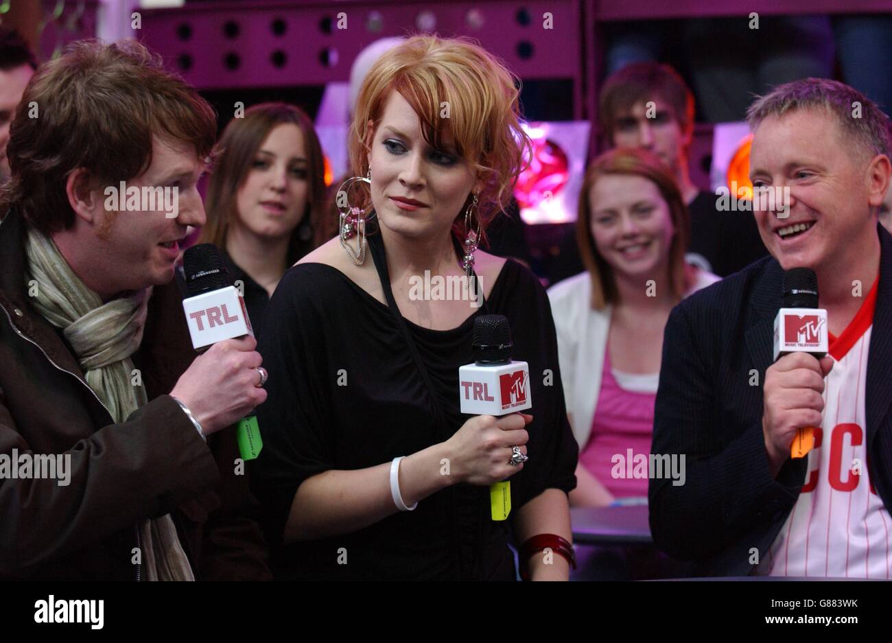 MTV's TRL - Total Request Live - Leicester Square Stock Photo - Alamy