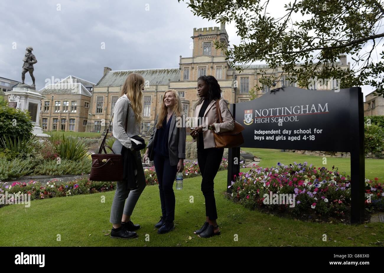 Nottingham High School Stock Photo - Alamy
