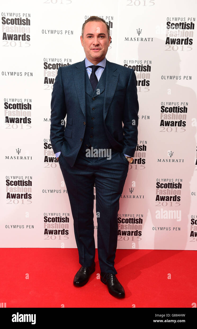 Nick Ede attending the Scottish Fashion Awards at the Corinthia Hotel ...