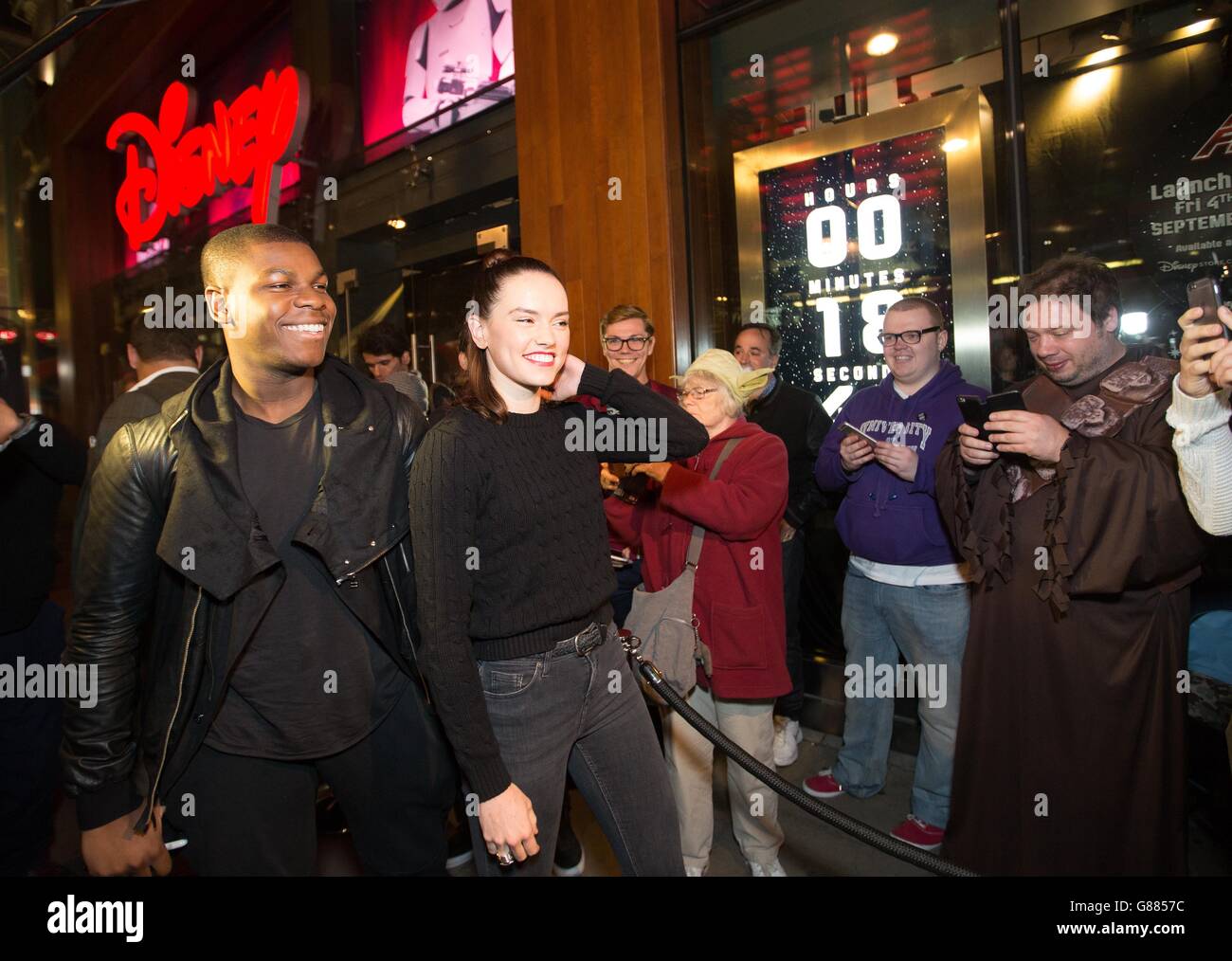Star Wars: The Force Awakens merchandise launch Stock Photo - Alamy