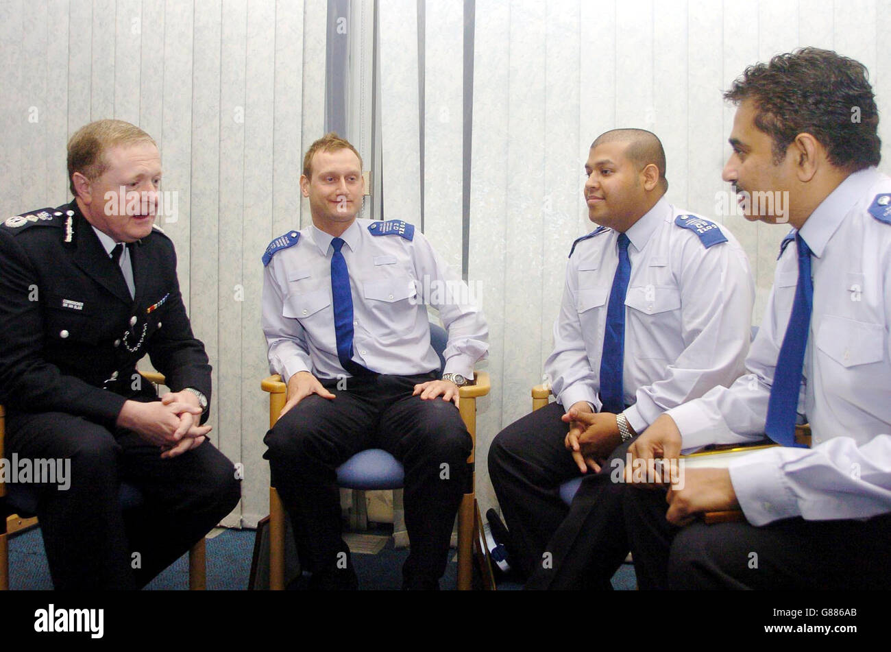 Commissioners commendation ceremony hi-res stock photography and images ...