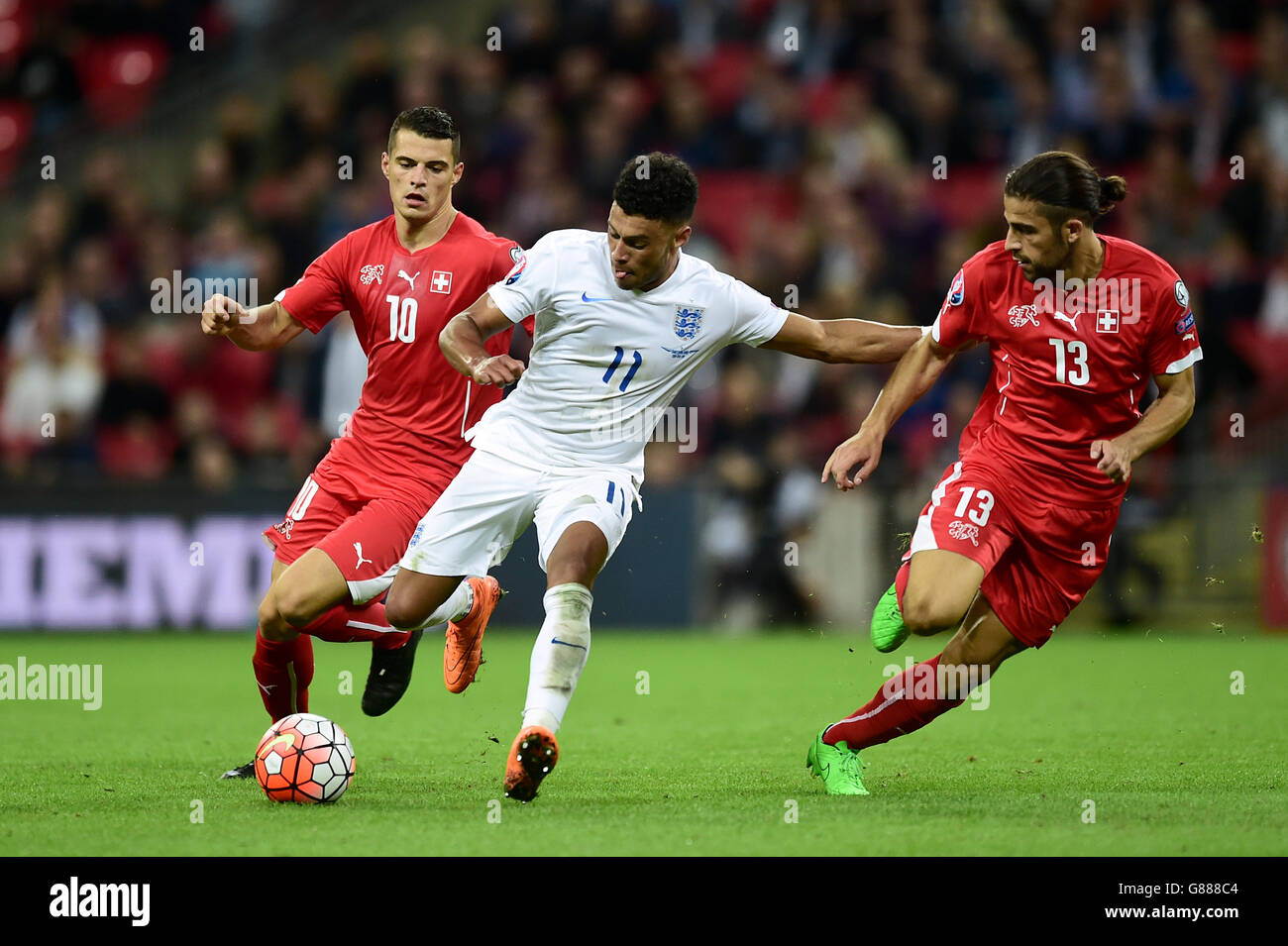 Soccer - UEFA Euro 2016 - Qualifying - Group E - England v Switzerland ...