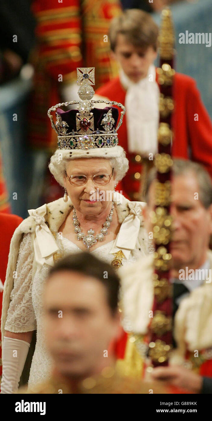State Opening of Parliament - House of Lords Stock Photo - Alamy