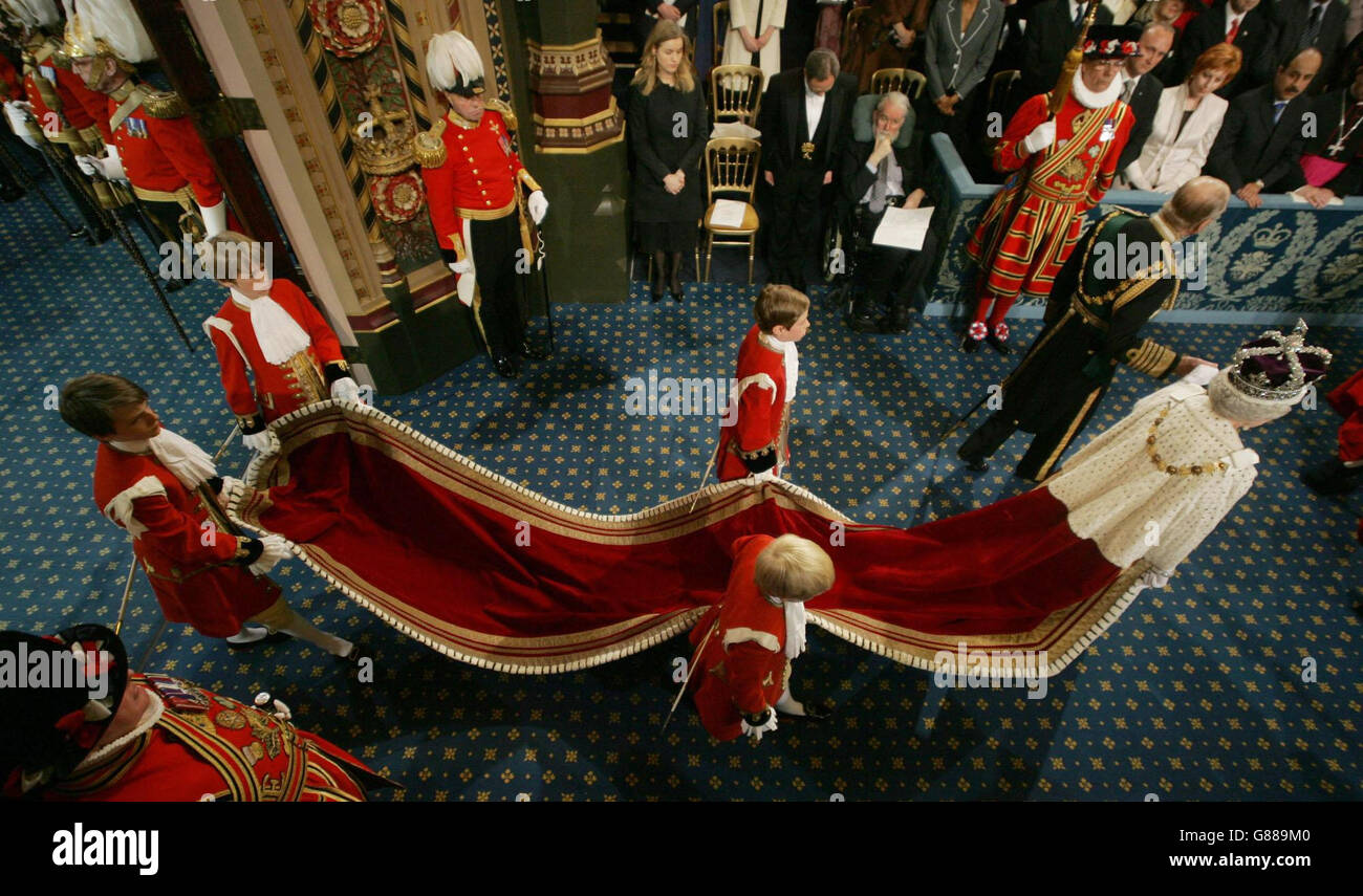 State Opening of Parliament - House of Lords Stock Photo - Alamy