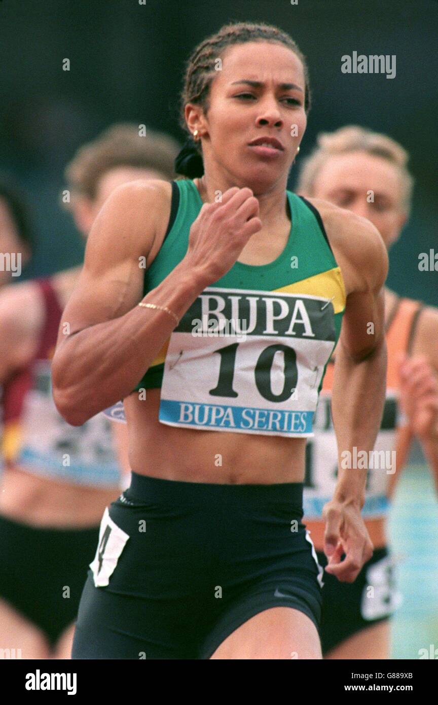 Bupa national athletics championships birmingham hi-res stock ...