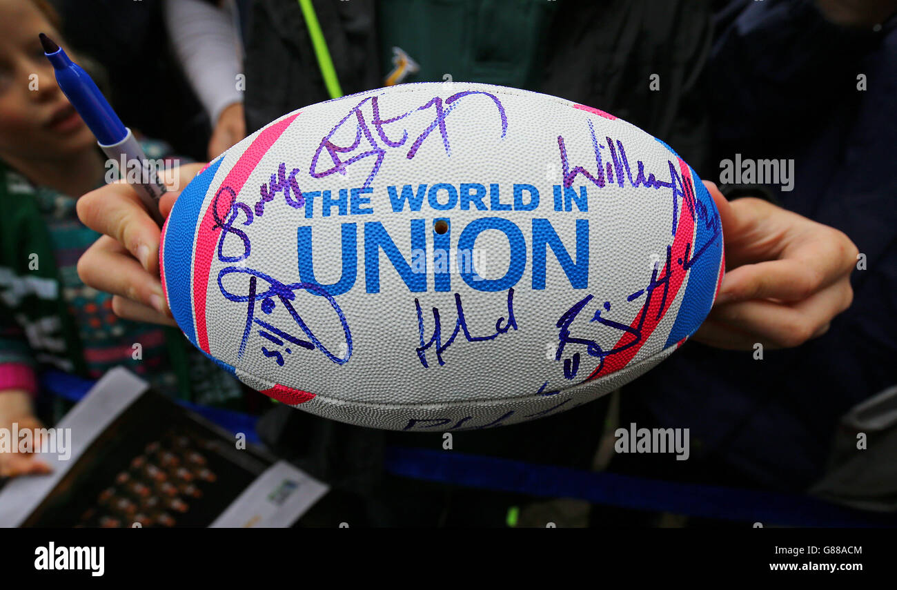 Rugby Union South Africa Welcome Ceremony Winter Garden Theatre High ...