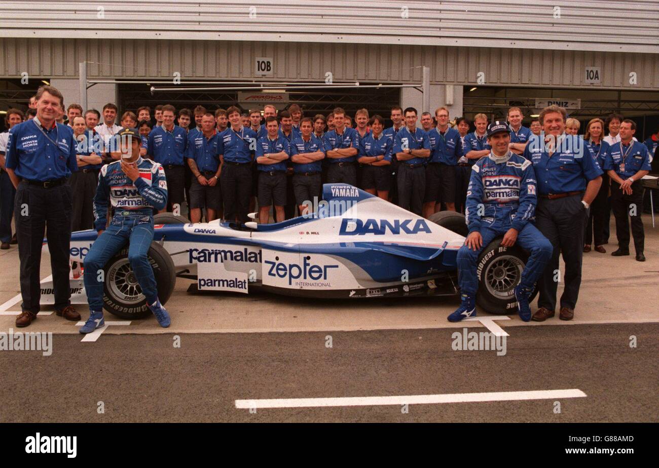 Motor Racing - British Grand Prix. The Arrows Team Stock Photo - Alamy