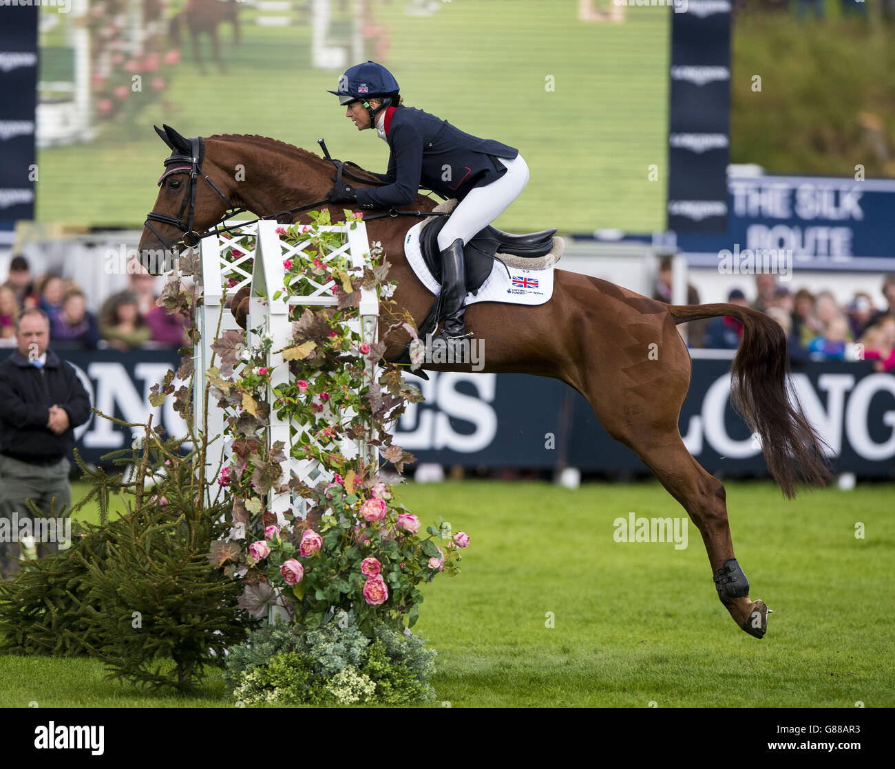 Great Britain's Sarah Bullimore on Lilly Corinne during day four of the ...