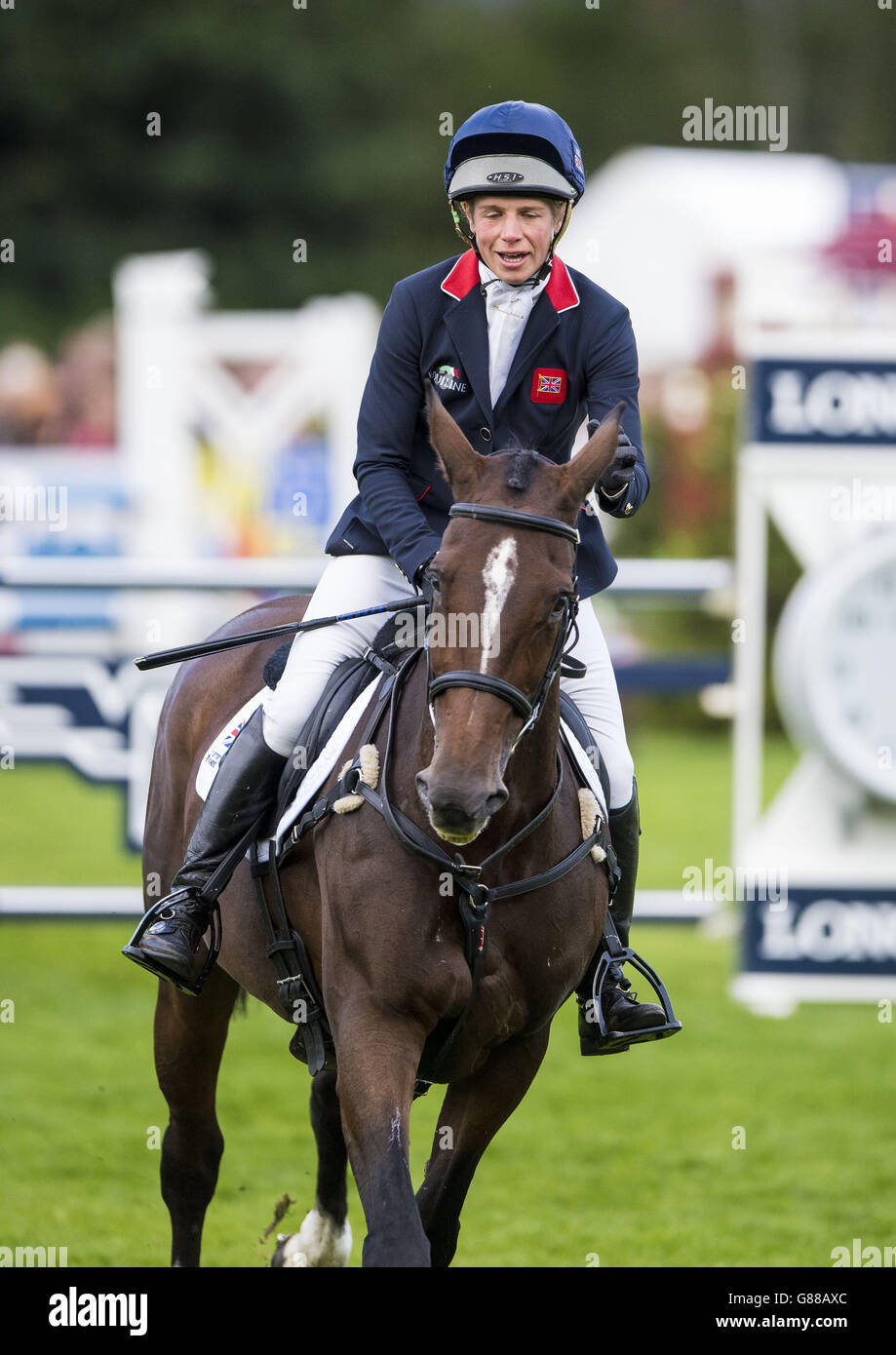 Great Britains Isabelle Taylor on KBIS Briarlands Matilda during day ...