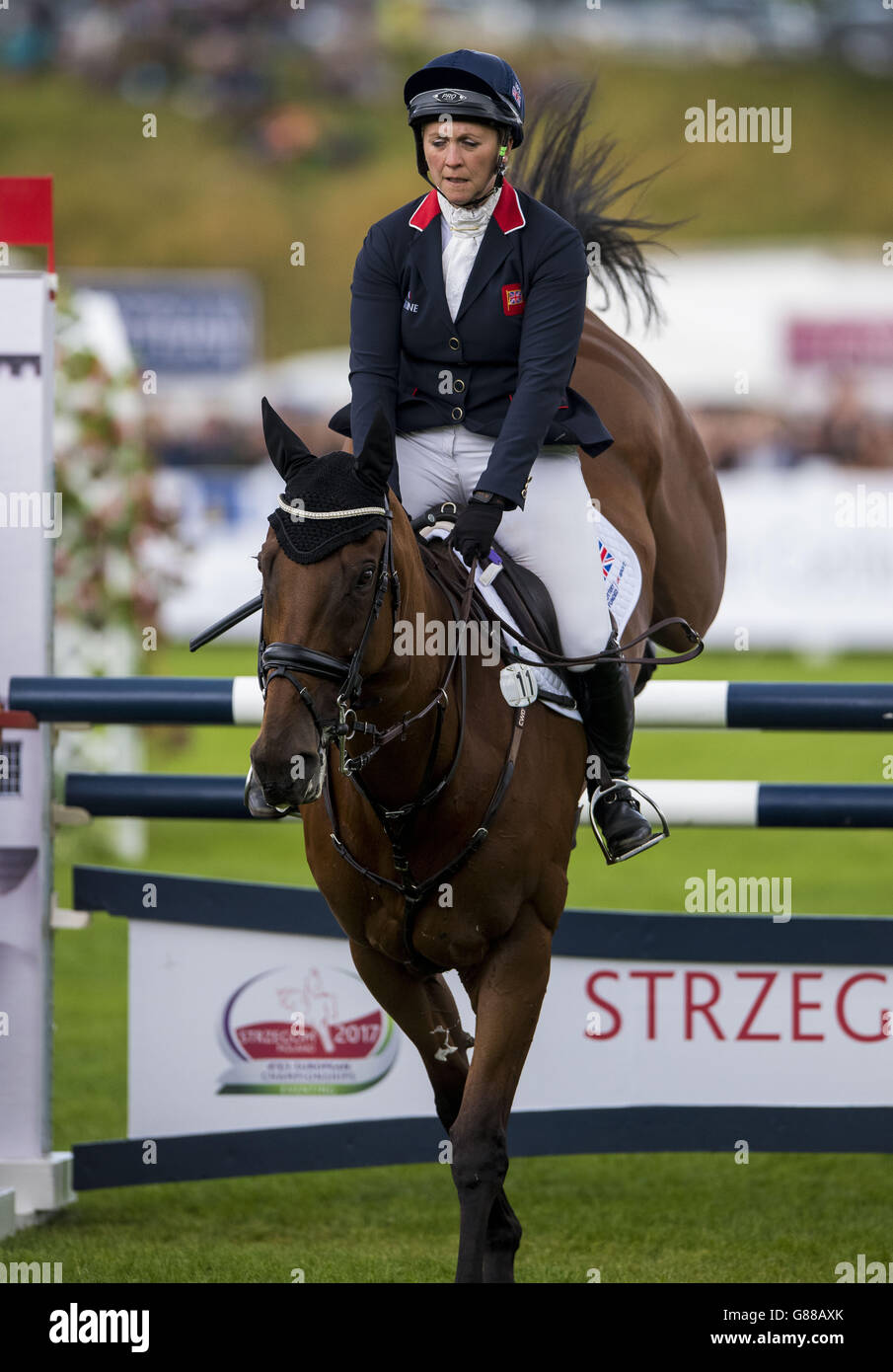 Great Britains Gemma Tattersall on Arctic Soul during day four of the ...