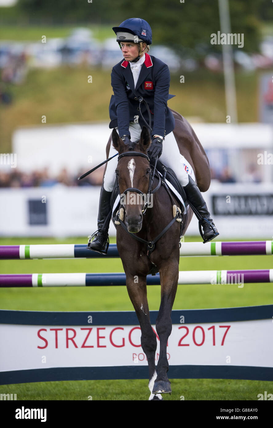 Great Britains Isabelle Taylor on KBIS Briarlands Matilda during day ...