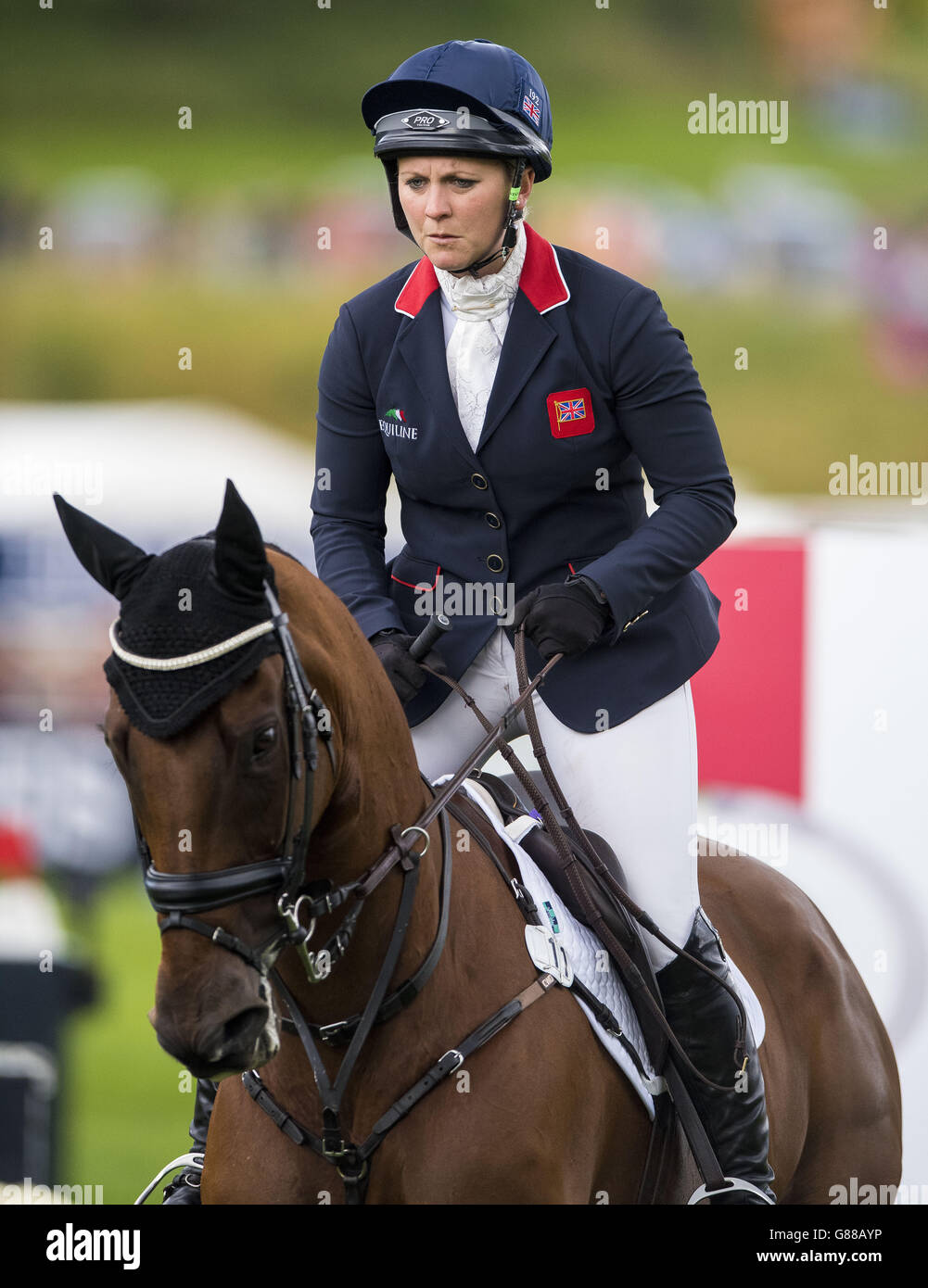 Great Britains Gemma Tattersall on Arctic Soul during day four of the ...