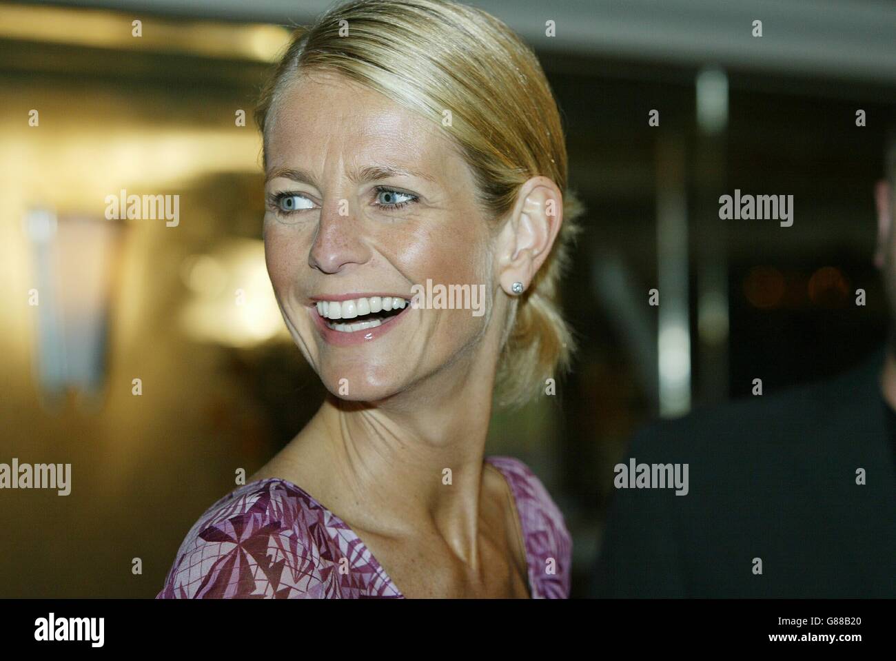 Sony Radio Academy Awards - Grosvenor House Hotel. Ulrika Jonsson Stock ...