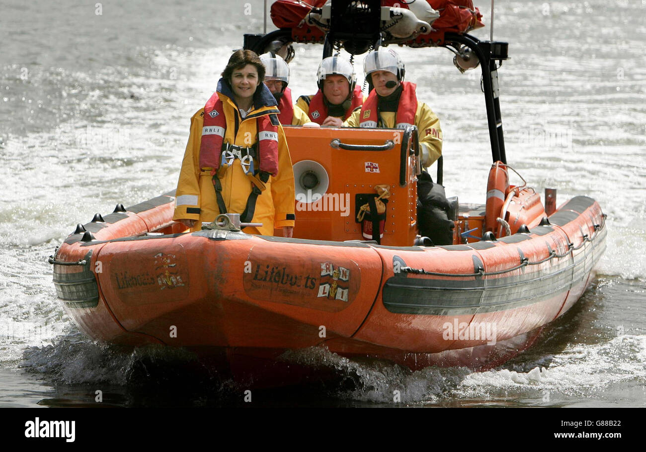 RNLI bravery award - Tower lifeboat station Stock Photo - Alamy