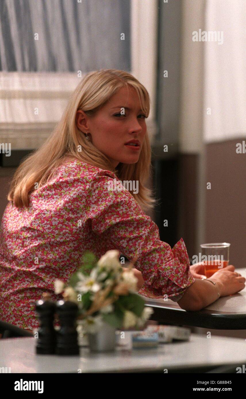 Motor Racing - British Grand Prix. David Coulthards girlfriend Heidi ...