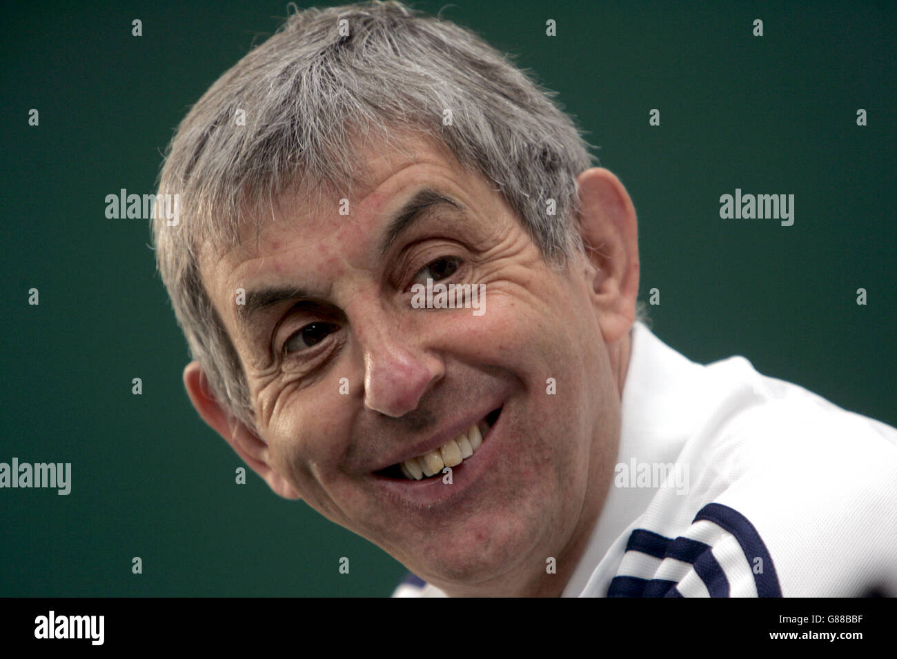 British & Irish Lions' Ian McGeechan during the press conference Stock ...