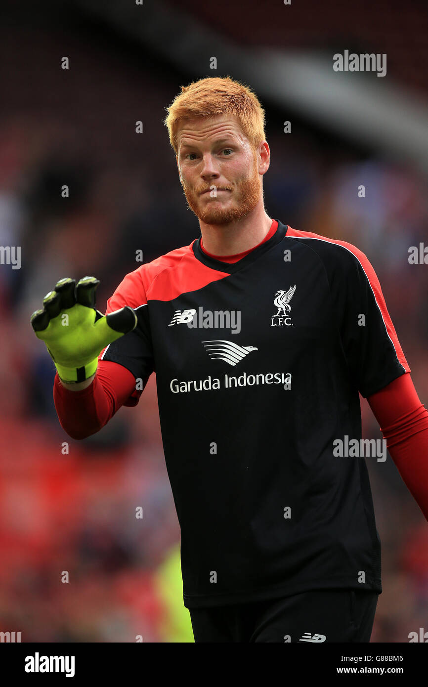 Liverpool goalkeeper adam bogdan hi-res stock photography and images ...