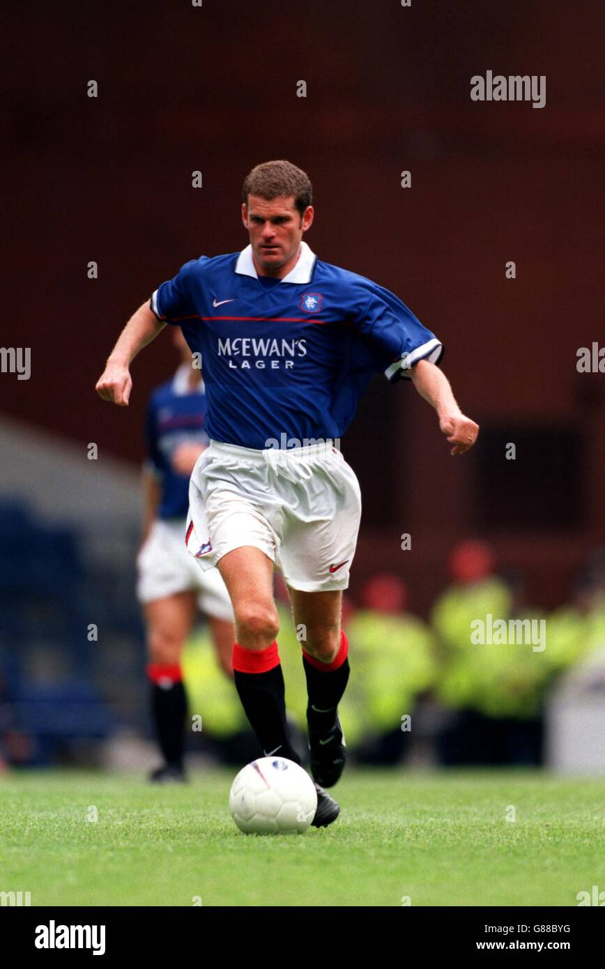 Soccer friendly rangers a v rangers b hi-res stock photography and ...