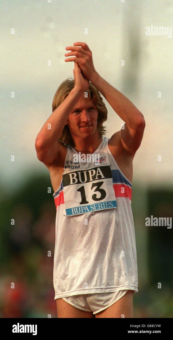 British Athletics Championships. Brendan Reilly, Men's High Jump Final ...