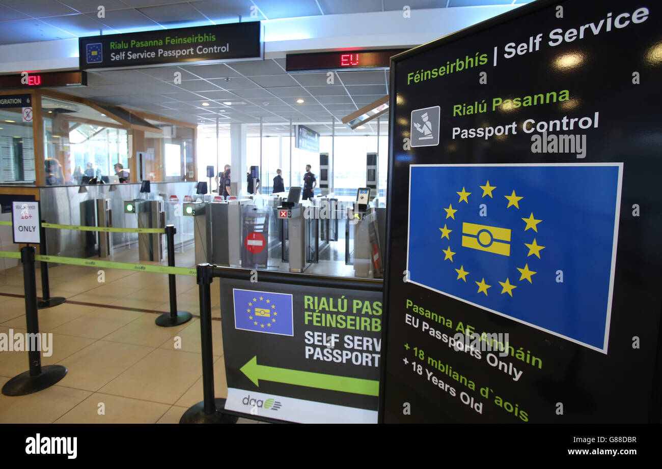 Irish border control changes Stock Photo - Alamy