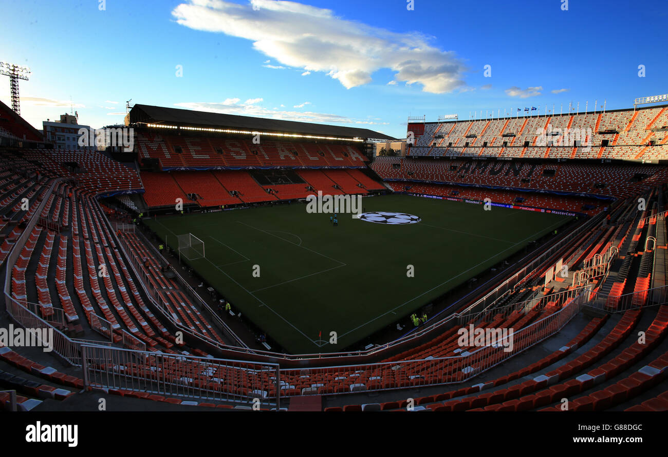 Valencia home ground estadi de mestalla hi-res stock photography and ...
