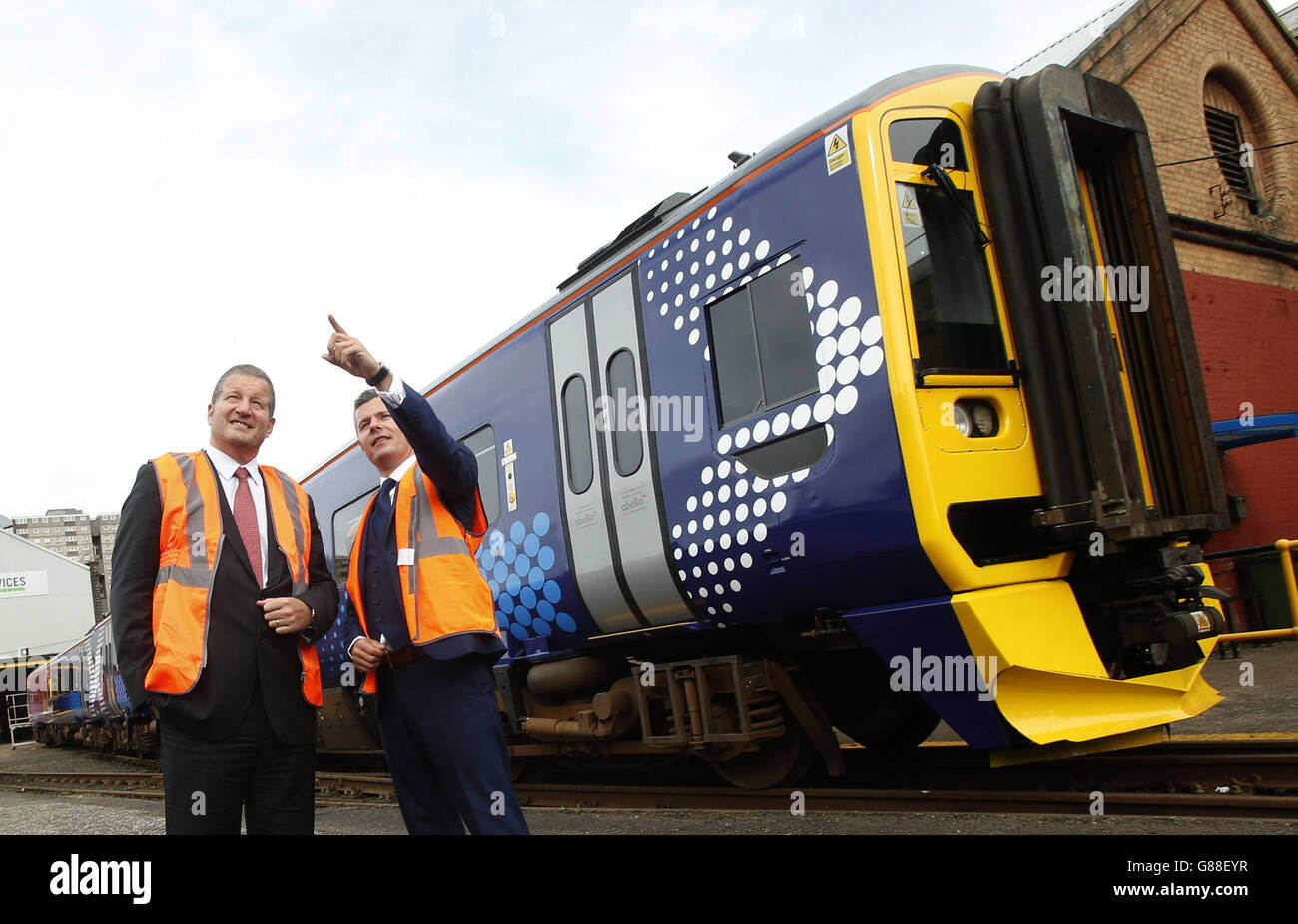 New ScotRail trains Stock Photo - Alamy
