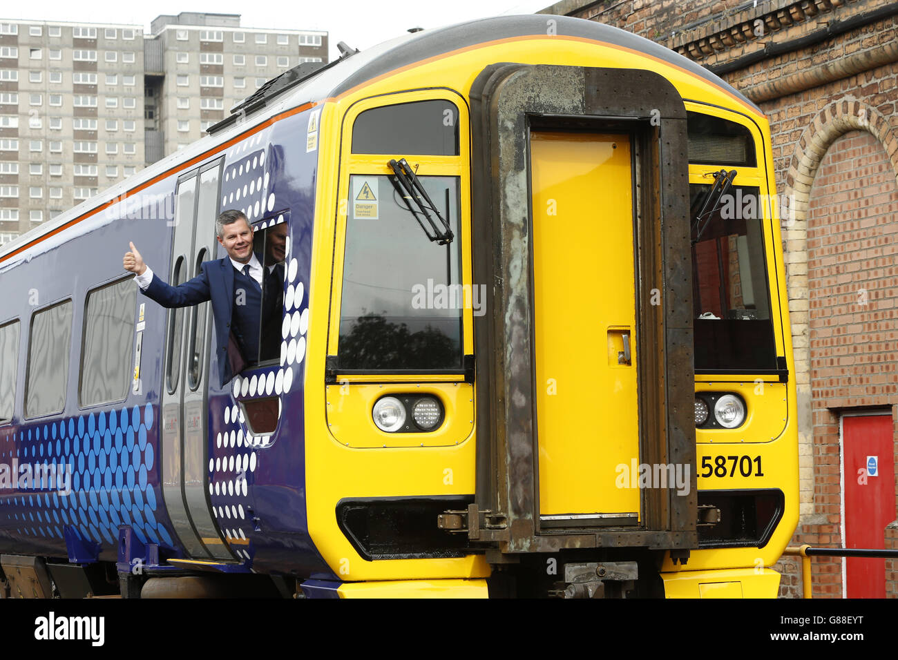 New ScotRail trains Stock Photo - Alamy