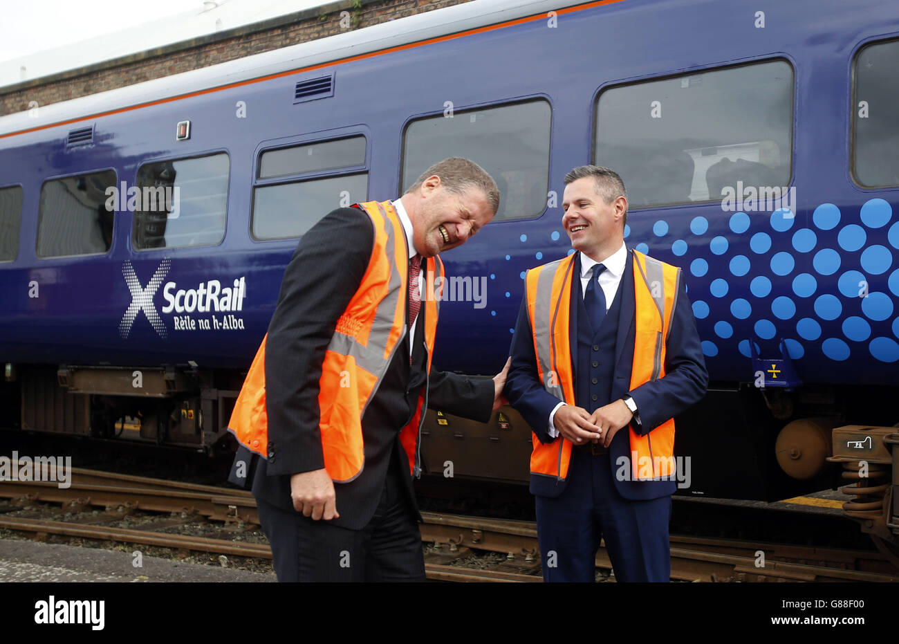 New ScotRail trains Stock Photo - Alamy