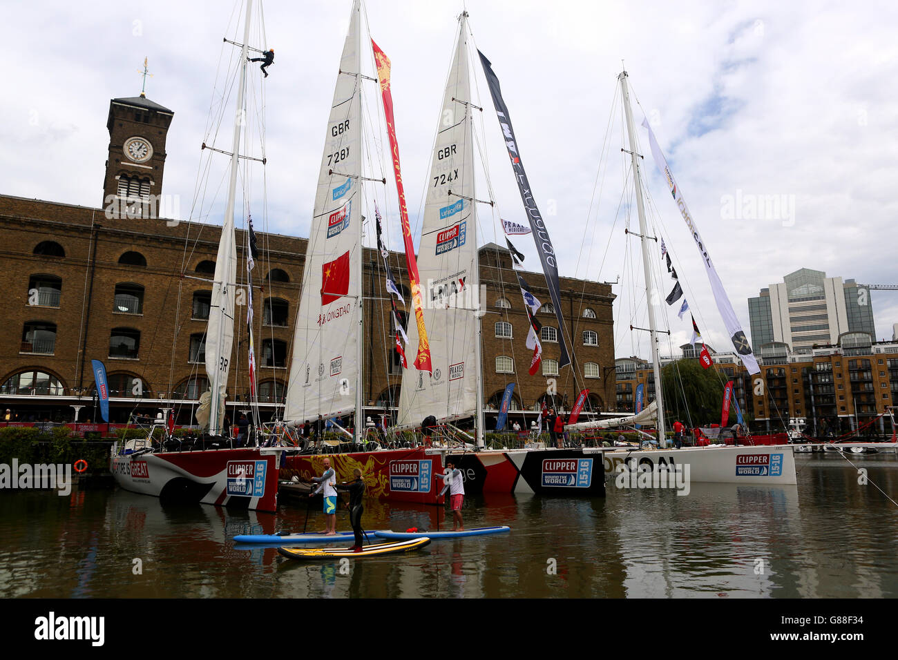 Sailing - Clipper Round the World Yacht Race Launch - Day Six - St ...