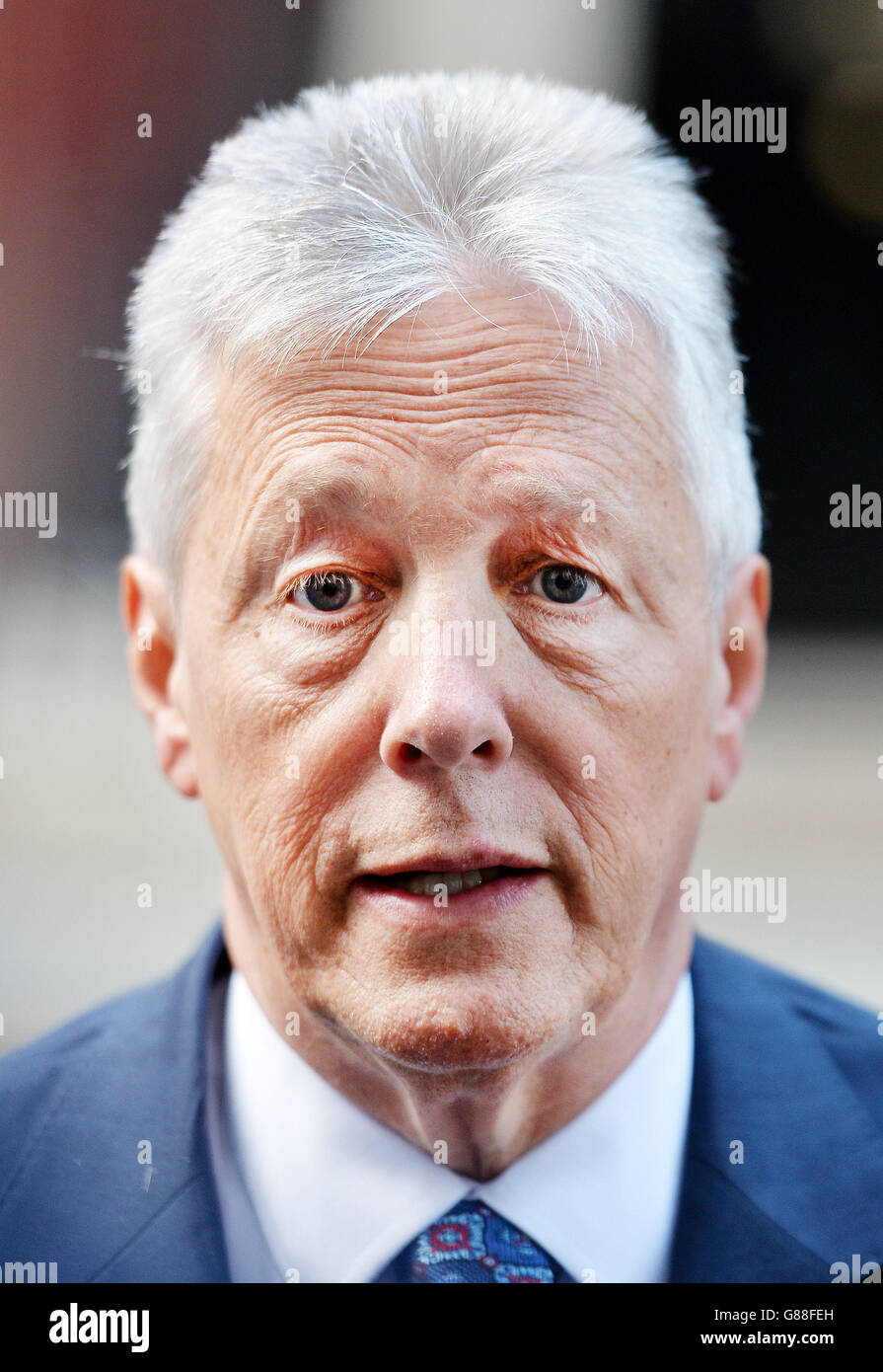 Cameron meets Peter Robinson Stock Photo - Alamy