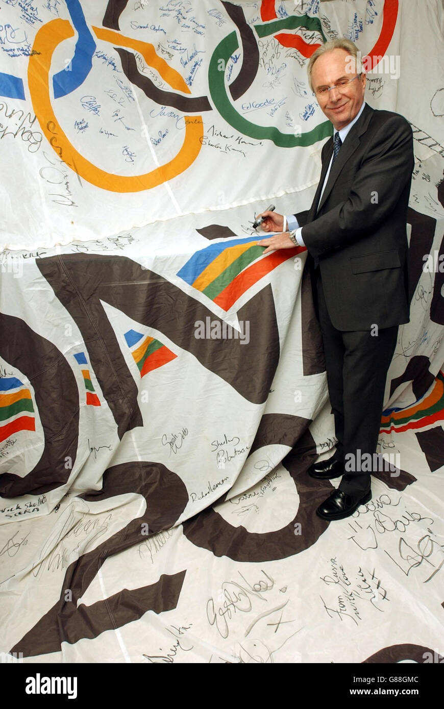 London 2012 Bid Support Stock Photo - Alamy