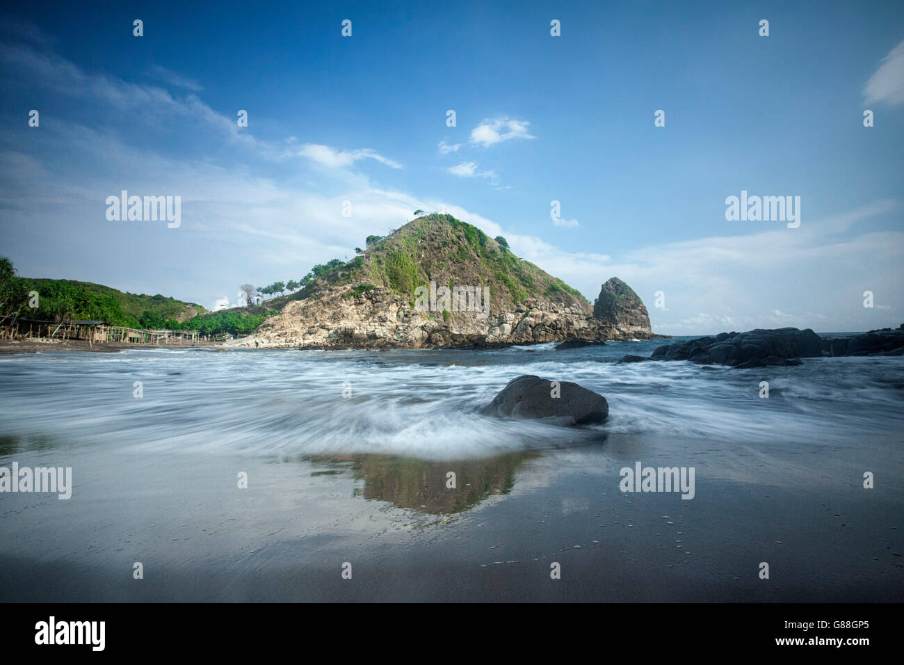 Payangan beach, Jember, East Java, Indonesia Stock Photo - Alamy