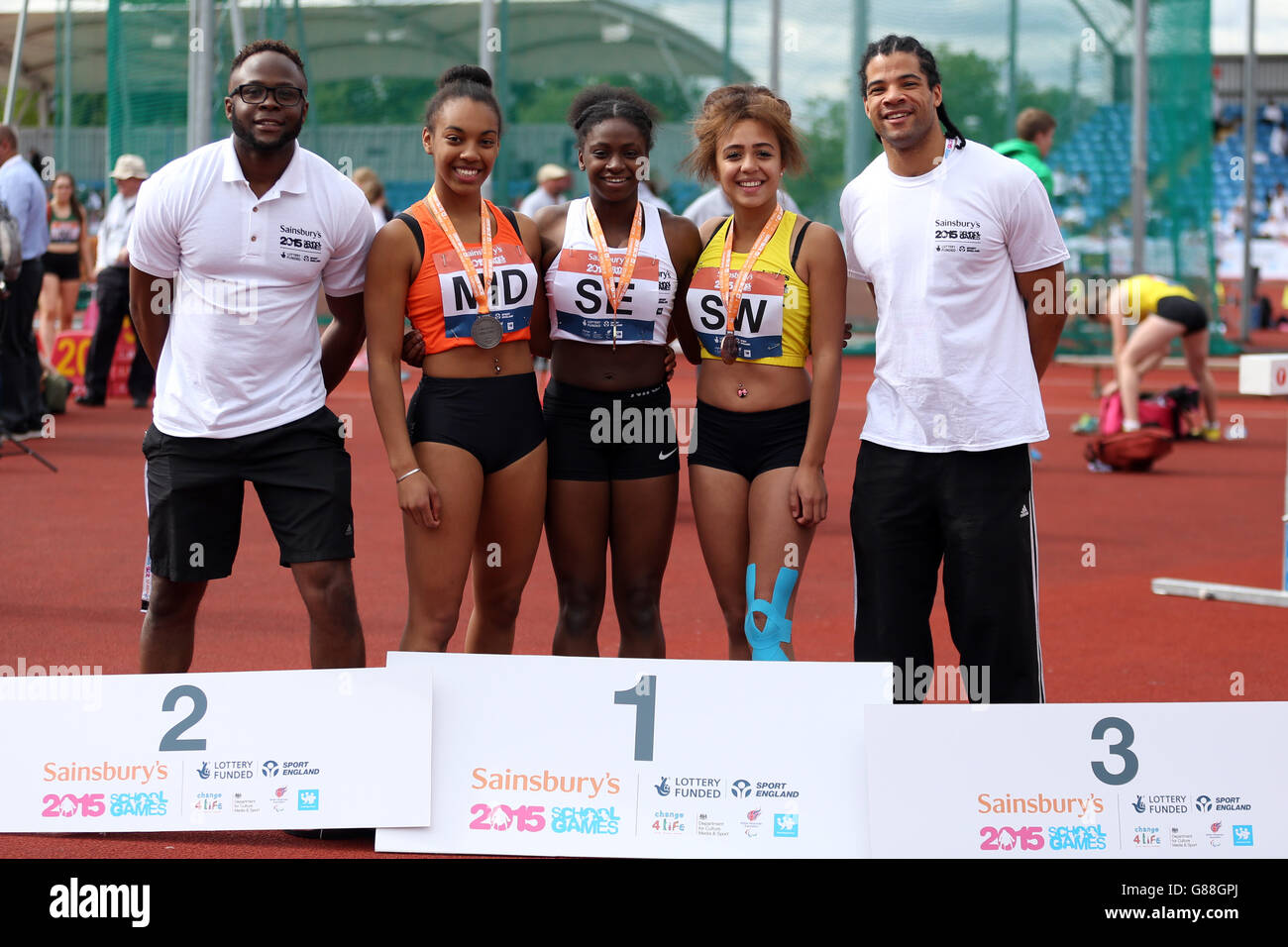 England Midlands' Sharhnee Skervin, England South East's Charmont ...