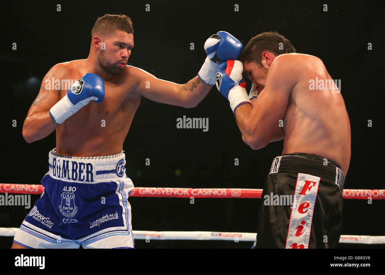 Boxing - First Direct Arena Stock Photo - Alamy
