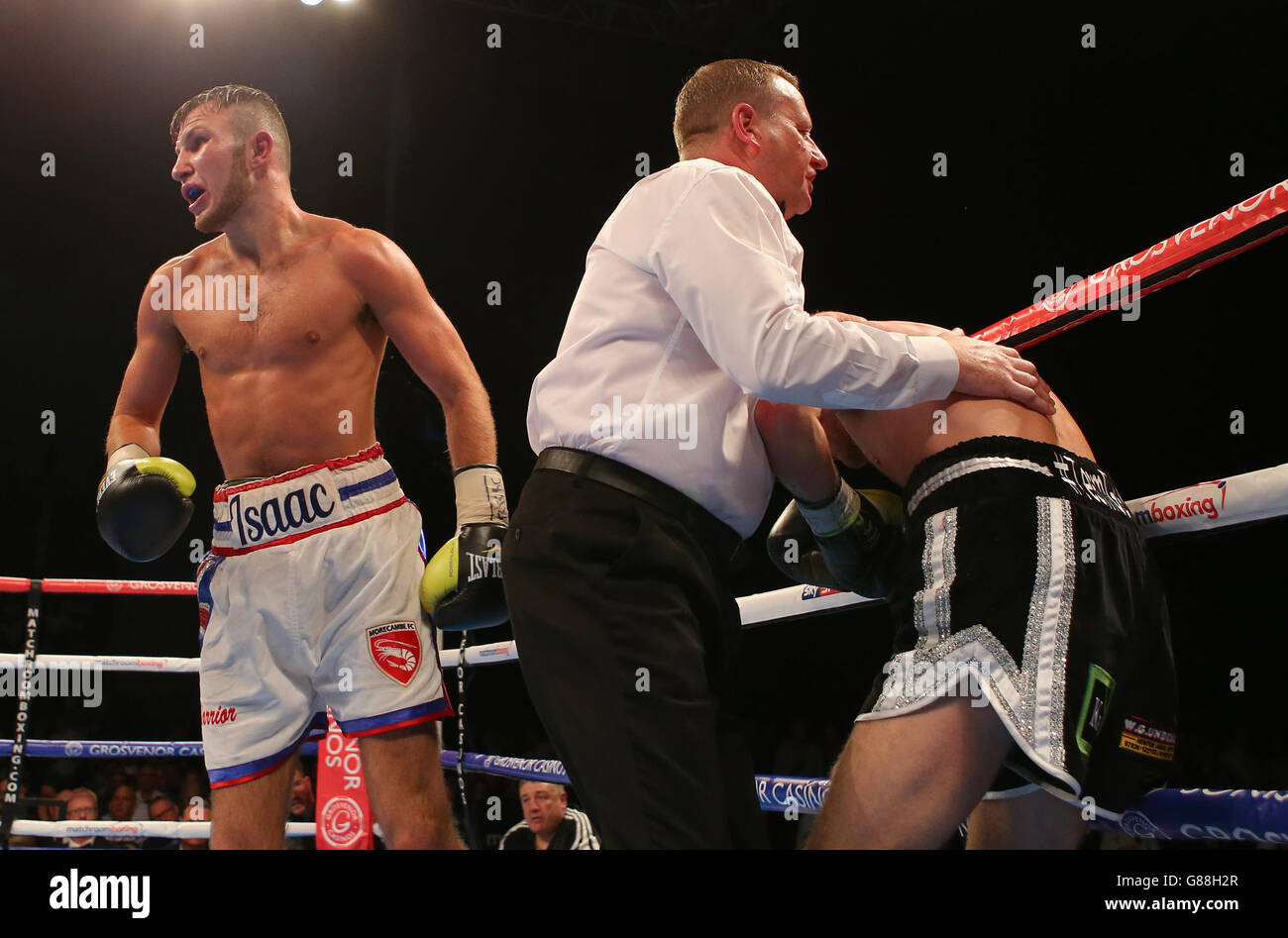 Boxing howard foster referee hi-res stock photography and images - Alamy