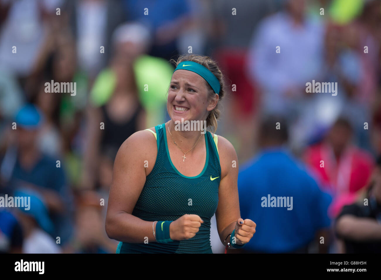 s singles match against Angelique Kerber on day six of the US Open at ...