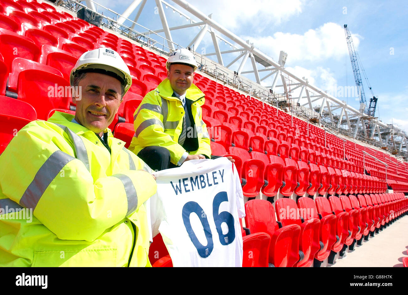 New Wembley Stadium Stock Photo - Alamy
