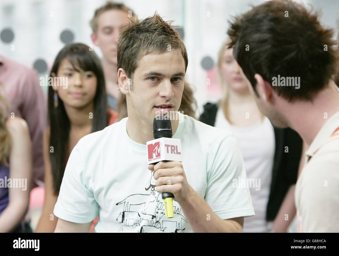 MTV's TRL - Total Request Live - Leicester Square Stock Photo - Alamy
