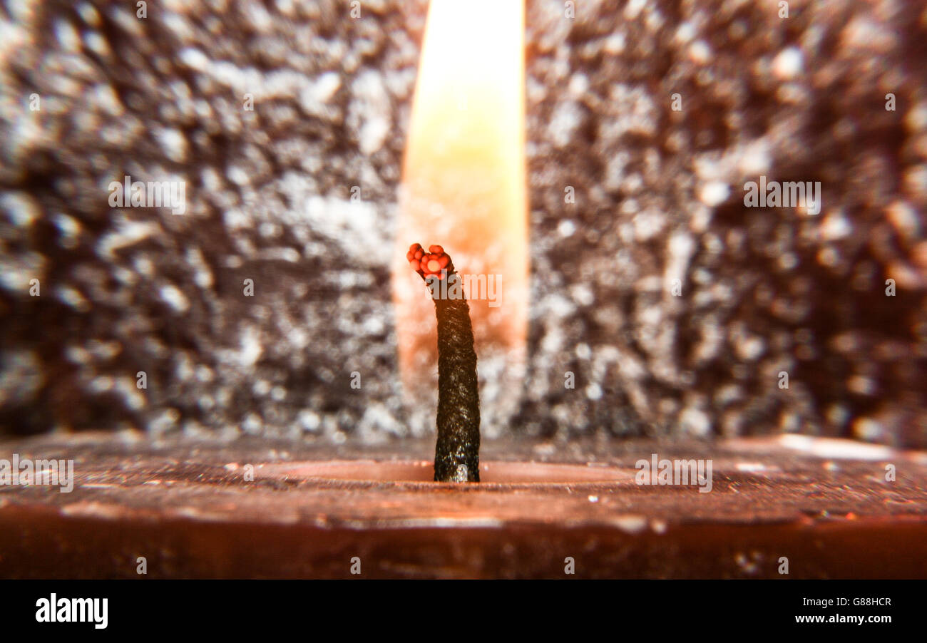 Candle wick hi-res stock photography and images - Alamy
