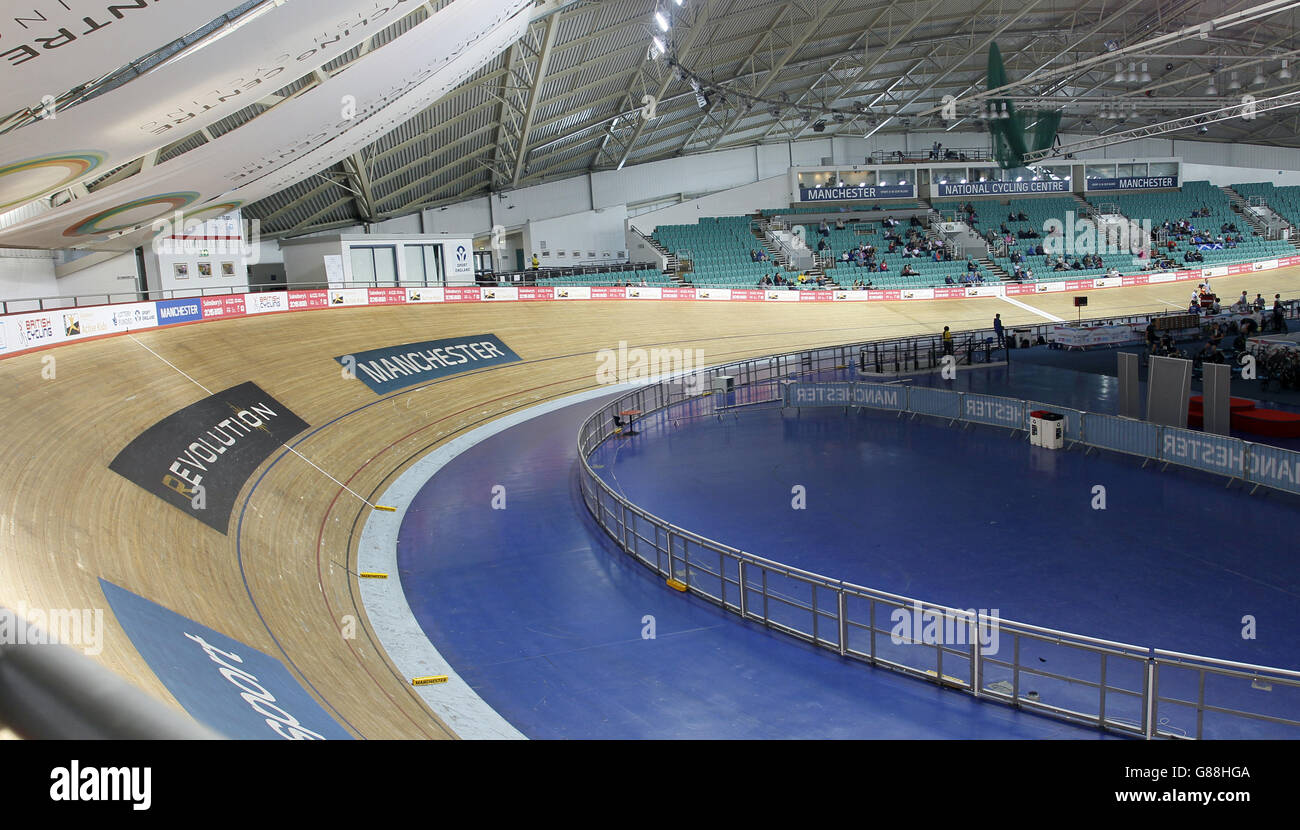 General view of the manchester velodrome hi-res stock photography and ...
