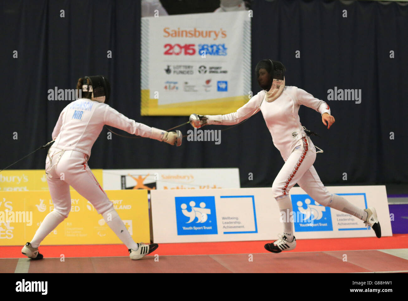 French fencing team sport hi-res stock photography and images - Alamy