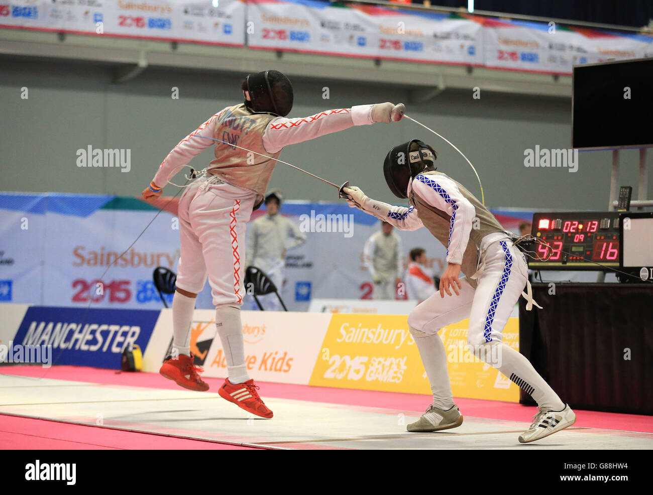 French fencing team sport hi-res stock photography and images - Alamy