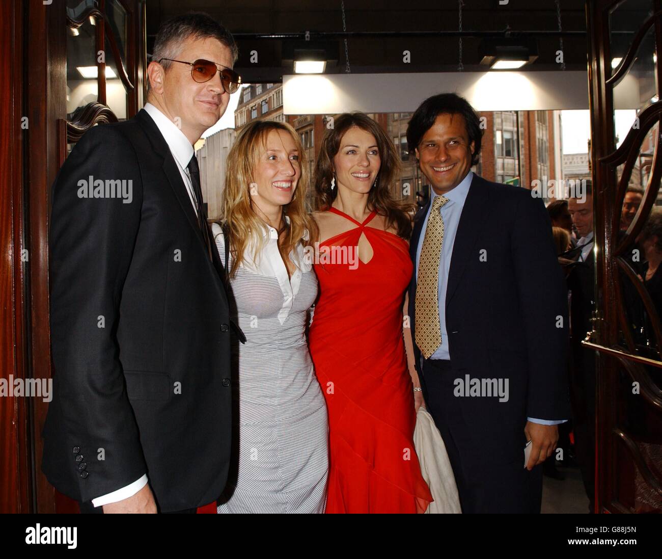 Group with partner partners celebrity elizabeth sam taylor johnson hi ...