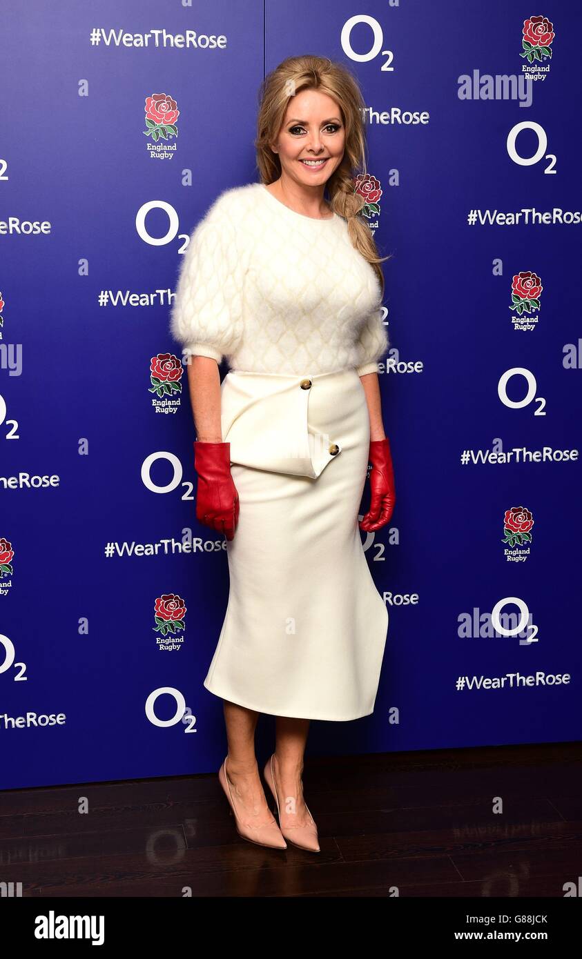 Carol Vorderman arriving at the Wear The Rose Live event, the official ...