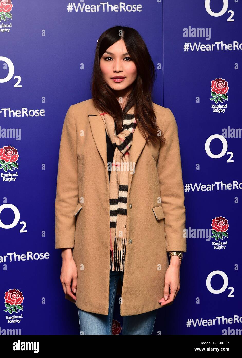 Gemma Chan arriving at the Wear The Rose Live event, the official ...