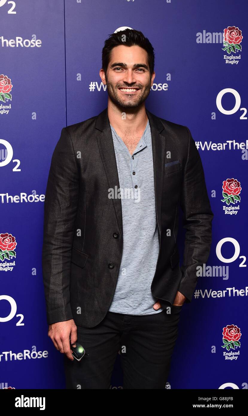 Tyler Hoechlin arriving at the Wear The Rose Live event, the official ...