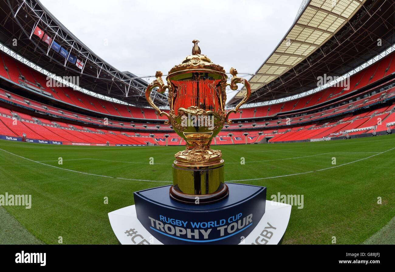 Webb Ellis Cup Tour - September 9 Stock Photo - Alamy