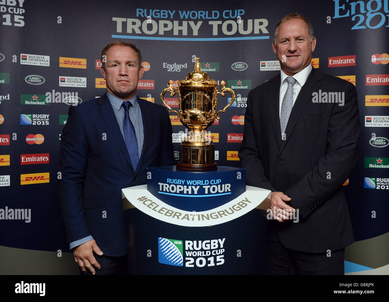 Webb Ellis Cup Tour - September 9 Stock Photo - Alamy