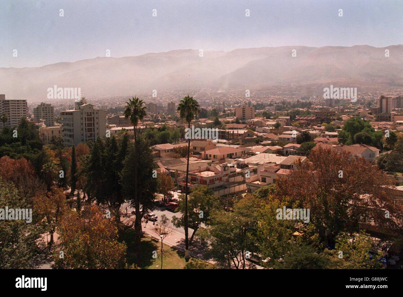 Soccer - Copa America, Mexico v Equador. Felix Capriles Stadium ...